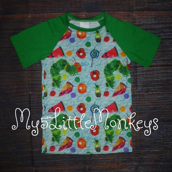 Shirts & Tops | Boutique Eric Carle The Very Hungry Caterpillar Short ...